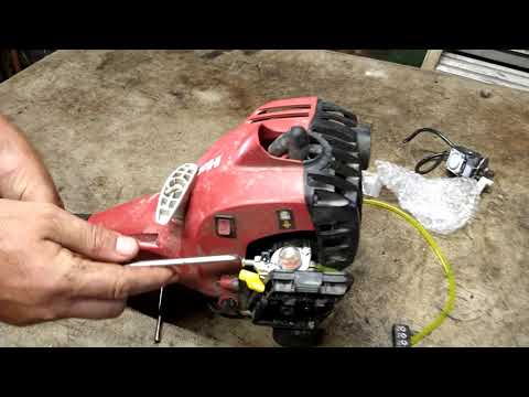 homelite model ut33500a carburetor adjustment