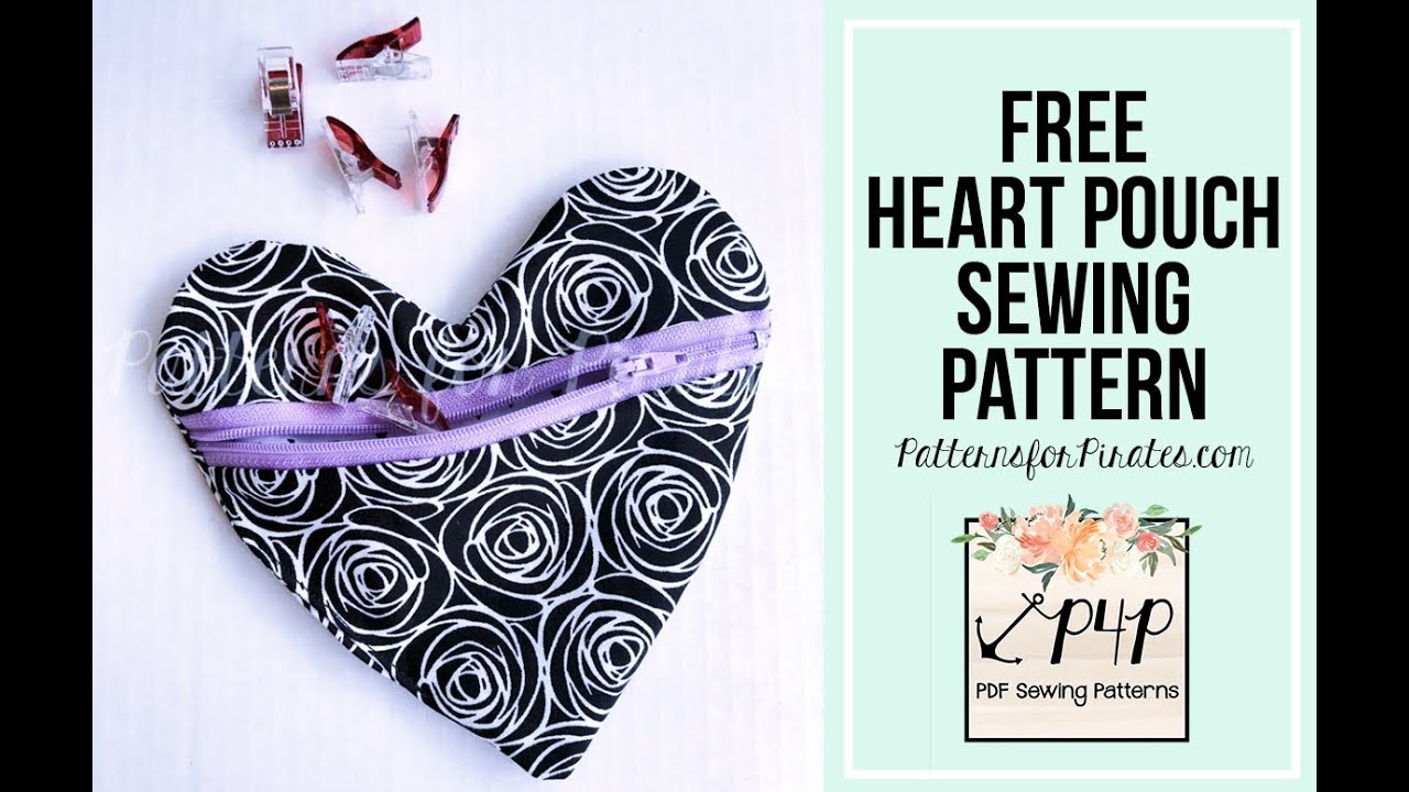 P4P Heart Pouch Tutorial