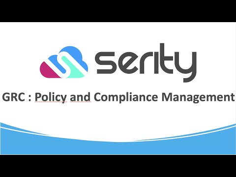 GRC : Policy and Compliance Management in Servicenow | Process and Application | Serity
