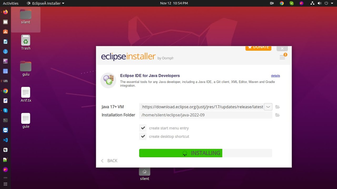 How to Install Eclipse in Ubuntu 20 04 || Simple java program run