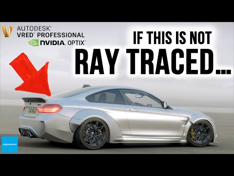 ...what's it going to look like when it is?! RTX GPU ray tracing in Vred Pro 2021