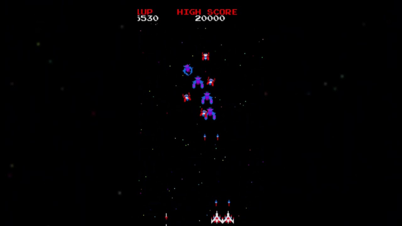What not to do when playing Galaga!  The classic arcade game.