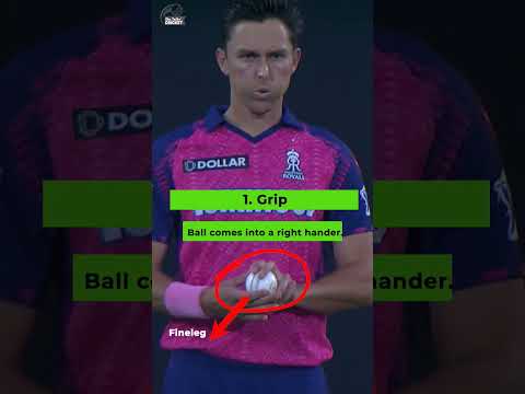 How Does Trent Boult get so much swing? #cricket #fastbowling #cricketcoaching #ipl #techniques