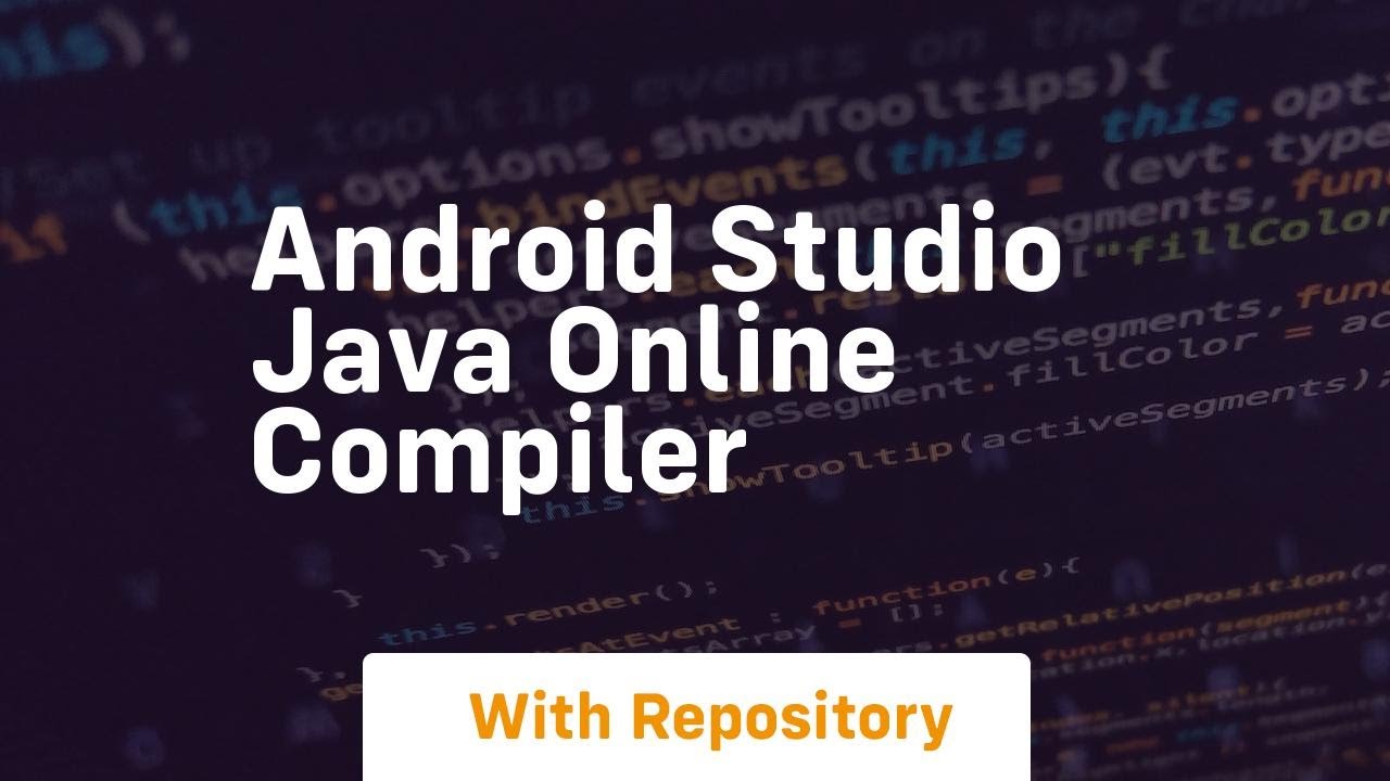 android studio java online compiler