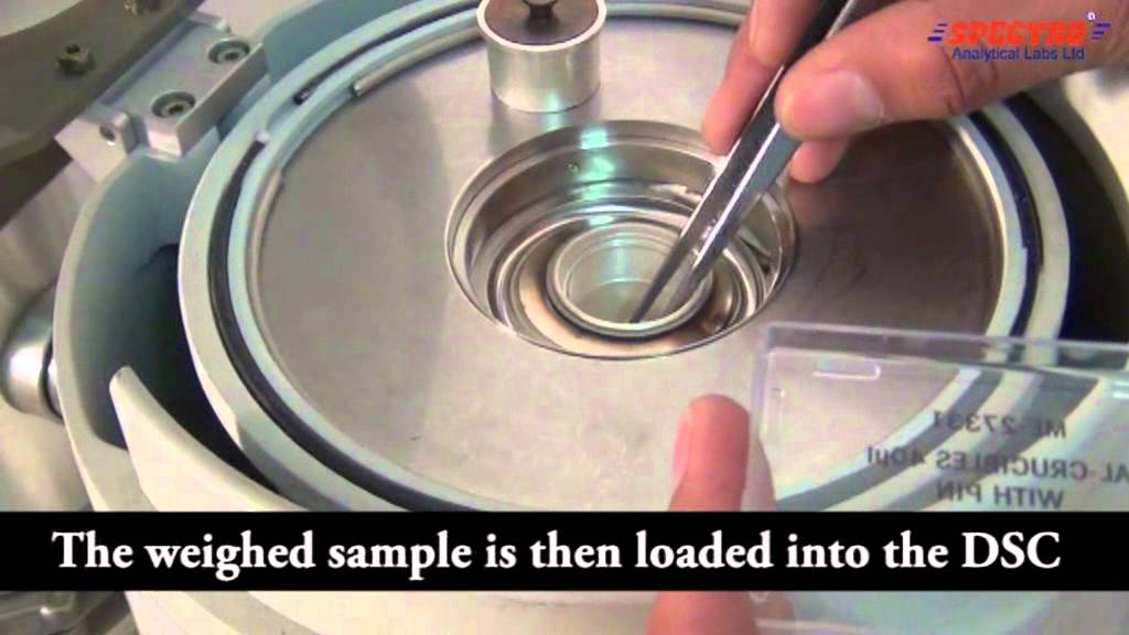 Spectro Differential Scanning Calorimetry Test for Polymer Testing (DSC).mpg