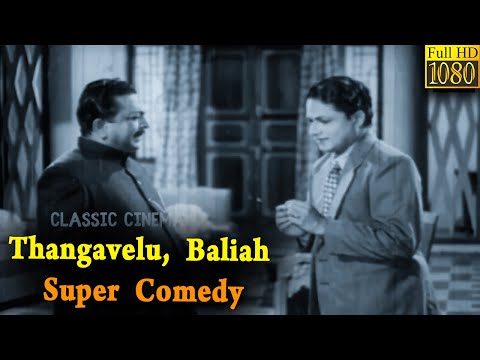 பாலைய்யா, தங்கவேலு நடித்த அருமையான நகைச்சுவைக் காட்சிகள்! Baliah, Thangavelu Comedy