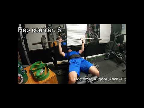 How many times can I bench 135 till failure? #shorts
