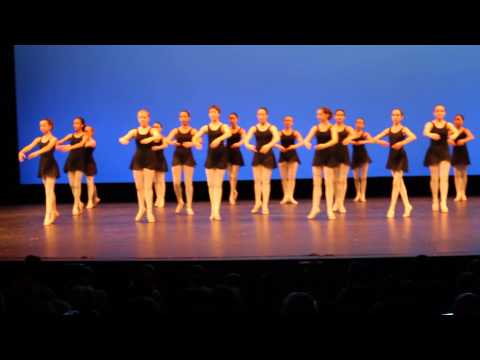 Raven dances to Canon in D - June 2014