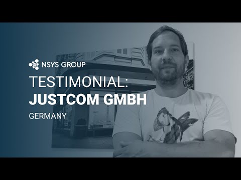 NSYS Group Review by Justcom GmbH, Germany