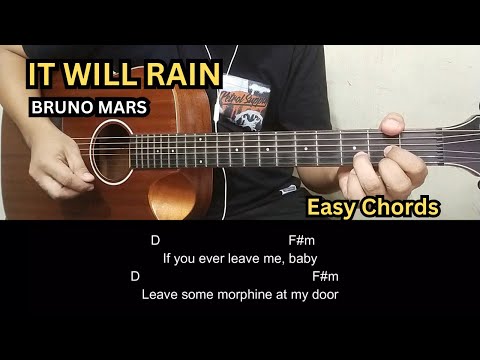 It Will Rain - Bruno Mars | Guitar Tutorial