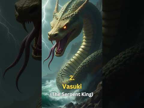 Top 5 Powerful Snake Gods in Hindu Mythology #HinduMythology #SnakeGods #Nāgas #VedicLegends