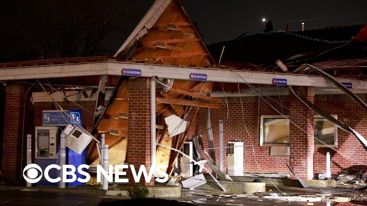 Tornadoes slam the Midwest