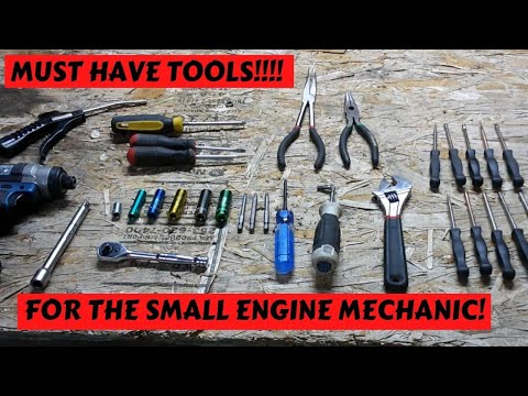 The tools every small engine mechanic MUST have!