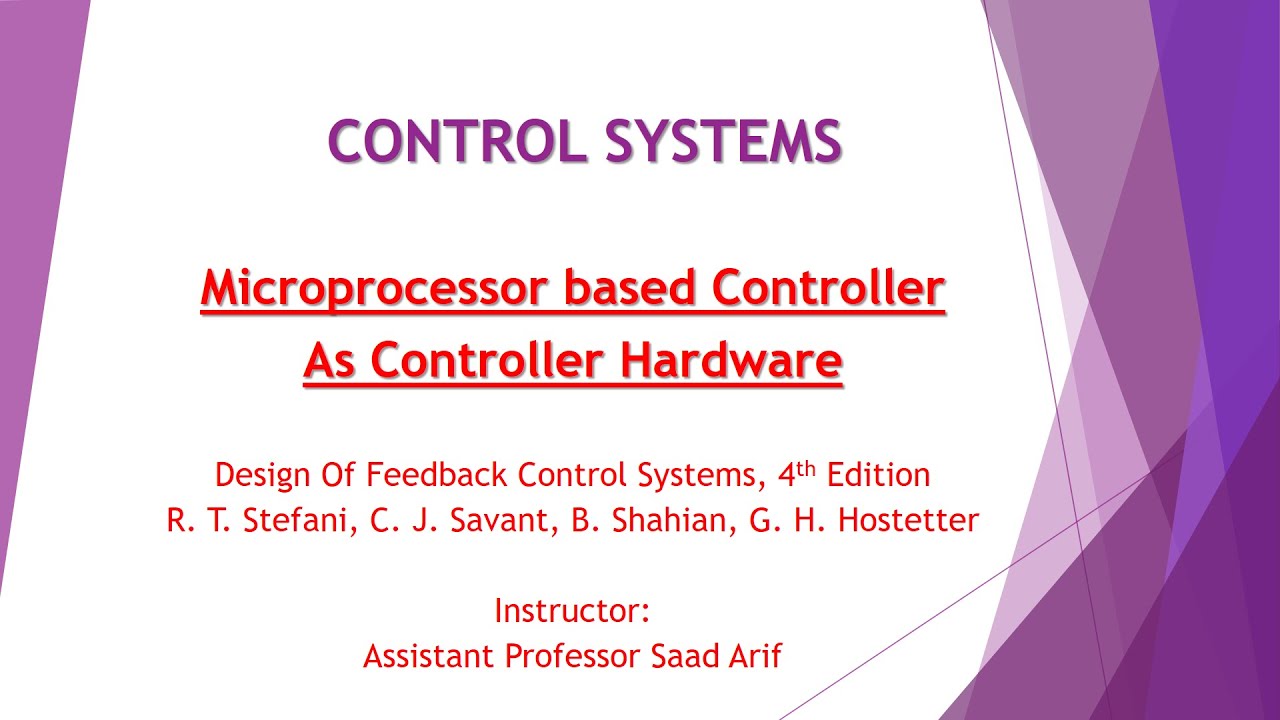 Microprocessor based Controller || Controller Hardware