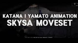 ANCHOR A KATANA I YAMATO SKYSA MOVESET SHOWCASE at Skyrim Special ...