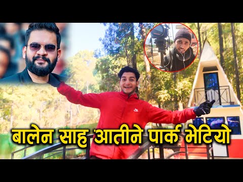 सातो जाने खाल्को बाटो || Shooting Vlog || Bts || Tikaram Acharya || Madan Basnet || kathmandu park