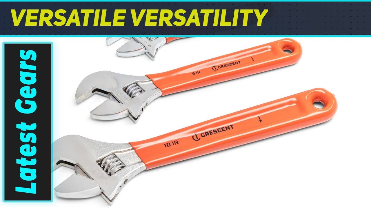 Best Adjustable Wrench Set? Crescent 3 Piece Set AC26810CV