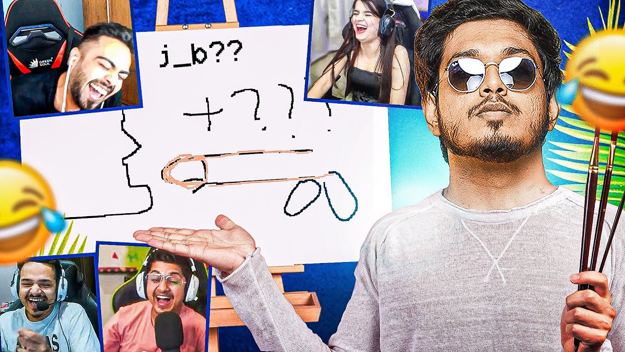 By far the FUNNIEST S8UL SKRIBBL GAME 🤣 | THUG ki bawal DRAWING 😂 | Group Games Highlights