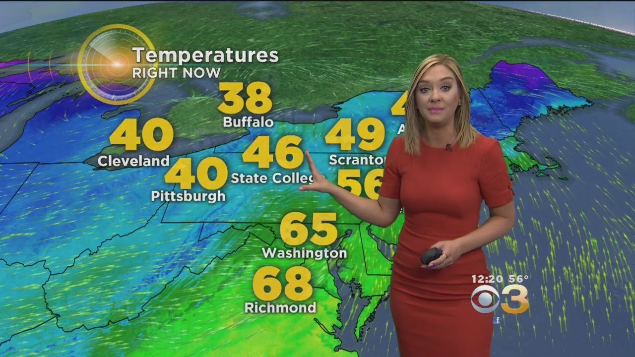 Wednesday's Noon Weather Forecast - Don't Put The Umbrellas Away