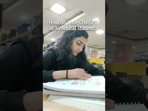 How do I use ChatGPT as a medical student #study tips #studyhacks