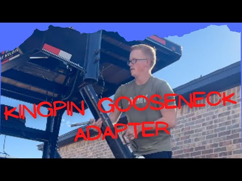 Kingpin Gooseneck Adapter DIY Install, Hotshot
