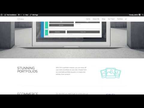 Divi Theme - Easy to build Wordpress Website