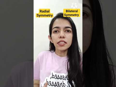 Radial and Bilateral Symmetry? 🤔 #shorts #radialsymmetry #bilateralsymmetry