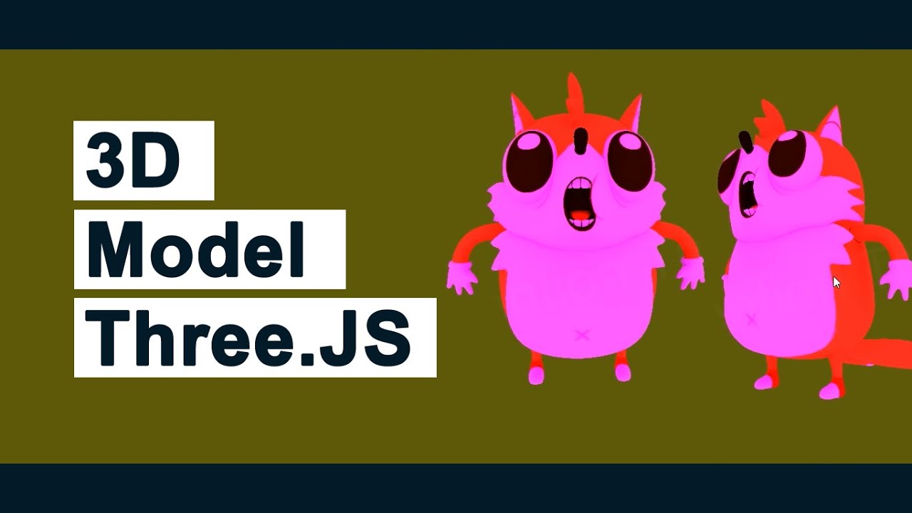 3D Model Loading in Website using Three.js