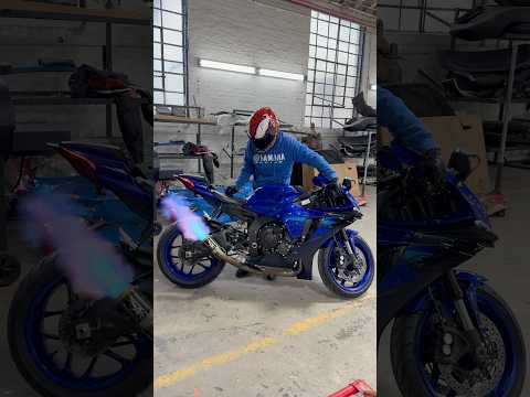 AR Austin Or SC Project🤔🏍️💨🔥#2024 #yamaha #r1 #tuned #motorsport #dunlop #bikelover #bikelife