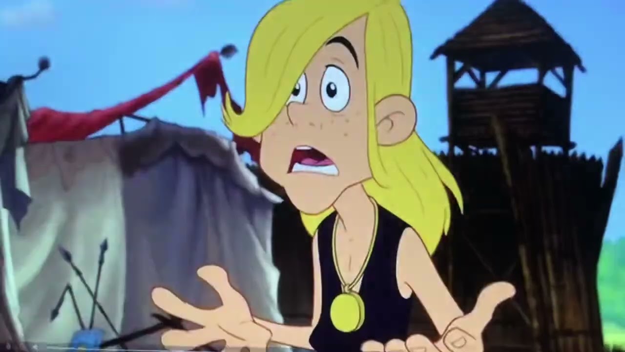 Justforkix tells Asterix and Obelix who were the vikings.