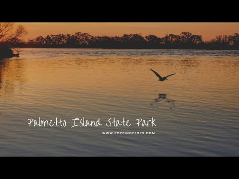 South Louisiana Winter Camping at Palmetto Island State Park