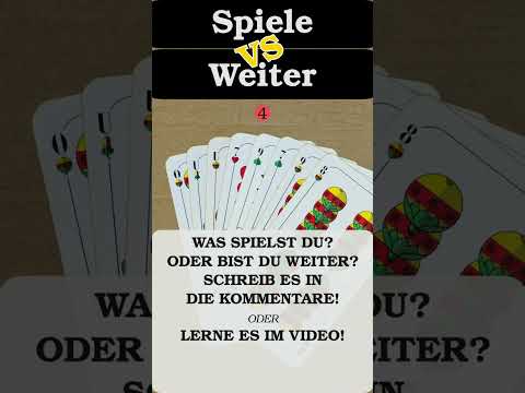 Welches Spiel sagst Du an? #Schafkopf #kartenspiele #tricks #lernen #tutorial #weiter