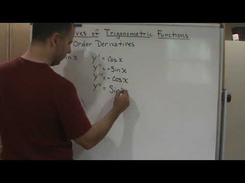 Calc1 Sec 3 5 Derivatives of Trig Functions Higher Order Derivatives Examples1