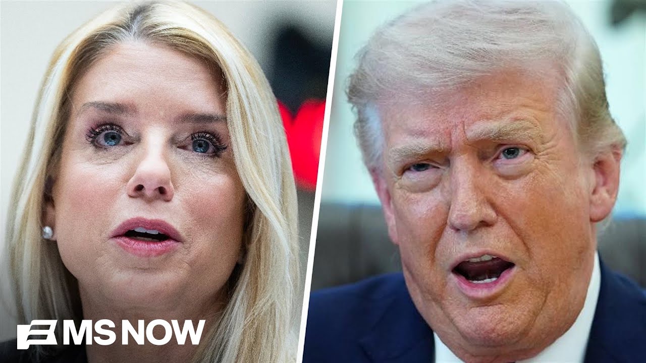 WH official to MS NOW: Trump told AG Bondi she'll 'soon be removed'