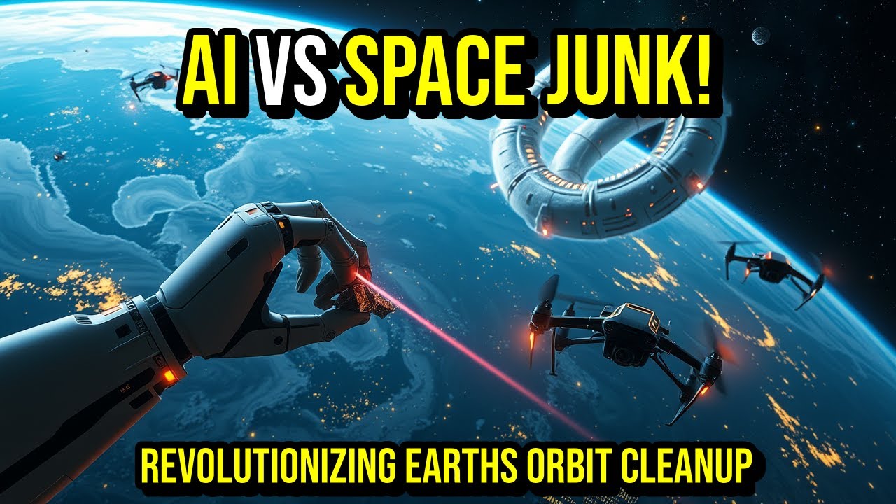 How AI is Transforming Space Debris Management | Cleaning Up Earth's Orbit