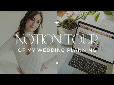 Ultimate Wedding Planning Notion Template Tour | DIY Wedding Organization Tips