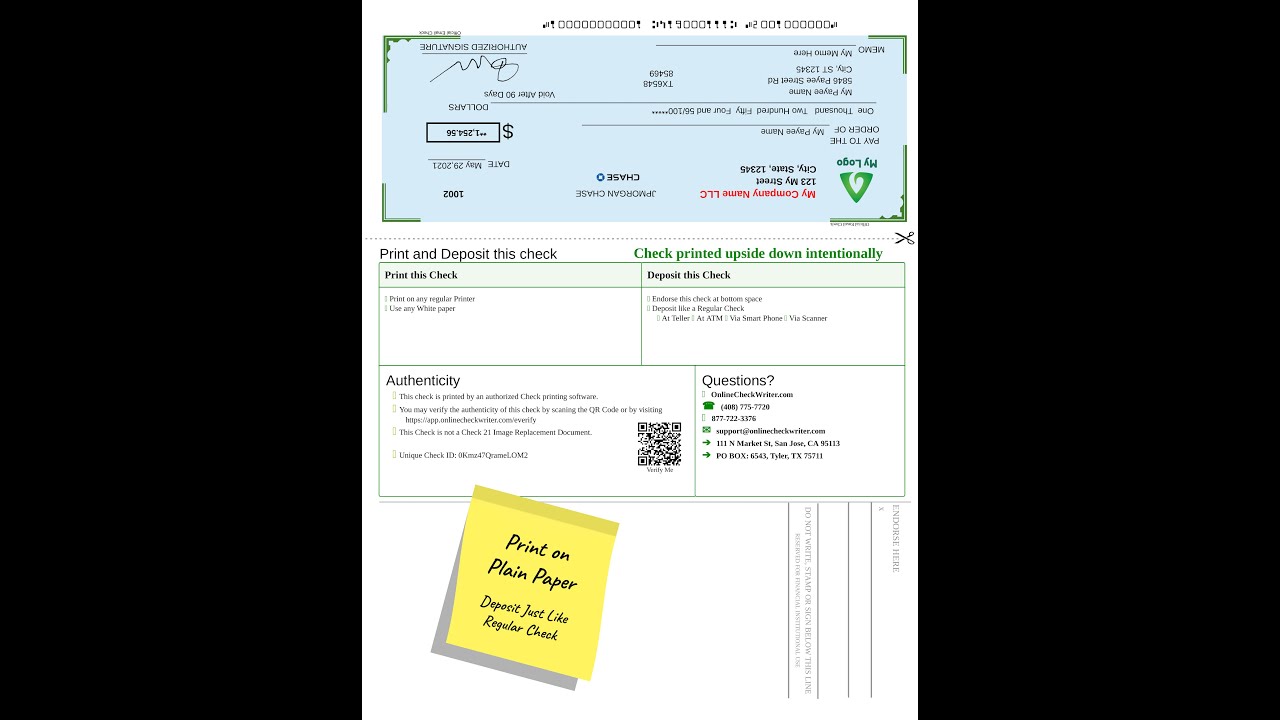 How To Print Check From Your Email