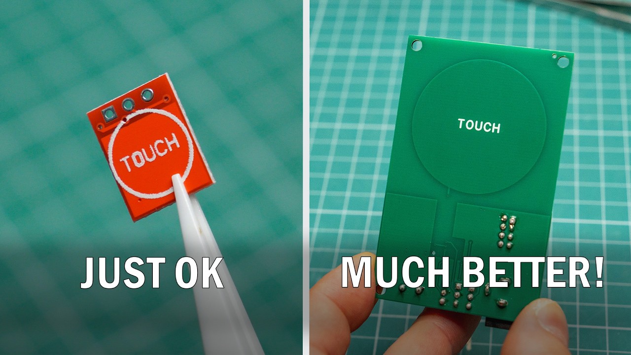 I Made a Much Better Touch Button Module (without TTP223)
