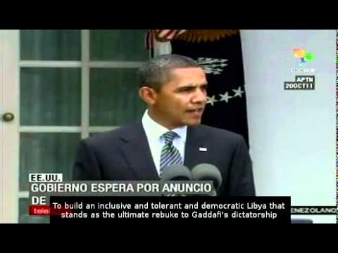 Obama: Gaddafi's death a "momentous day" for Libya
