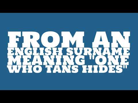 What is the origin of the name Tanner?