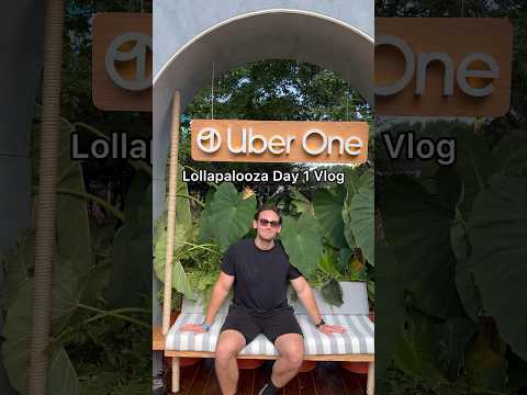 Lollapalooza Day 1 Vlog 🎉#lollapaloozavlog #Lollapalooza #chicago