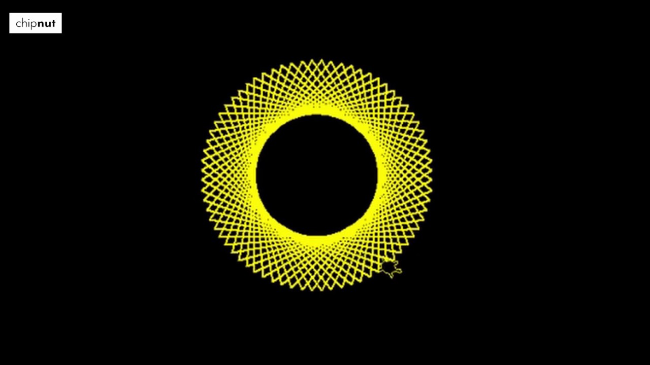 Pattern 3 : Created Using Python Turtle Module | Drawing Sun | Python Graphics |
