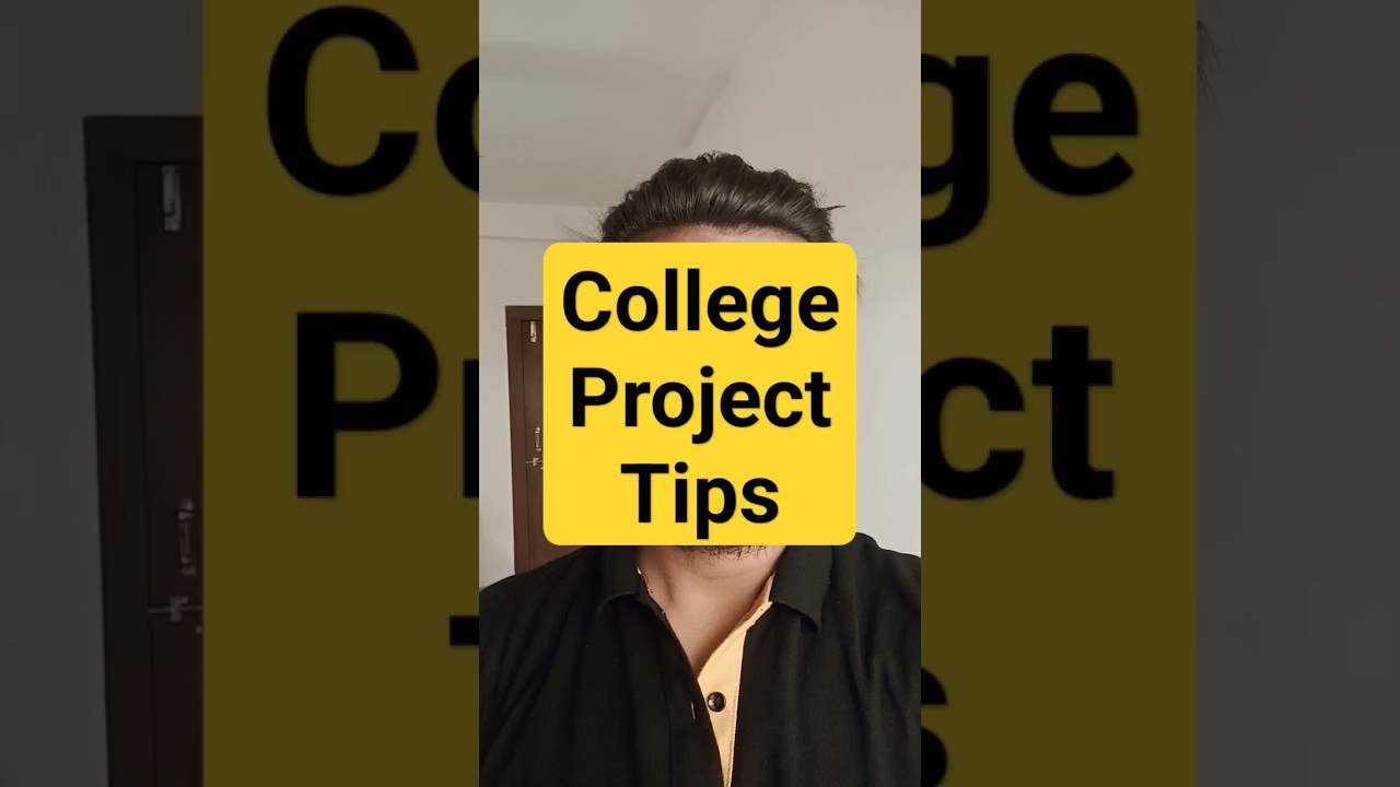 Project Tips for CSE Students 😍 | #cseprojects #projectguide #miniproject #viralshorts #shorts
