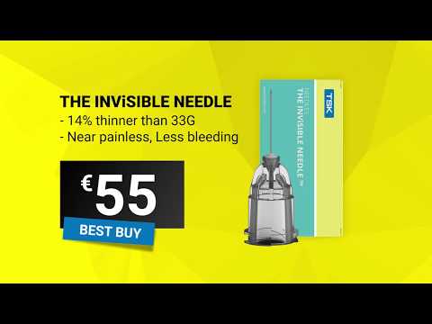 THE INViSIBLE NEEDLE by TSK Laboratory