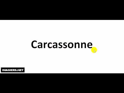 Pronounce French with Vincent # Carcassonne