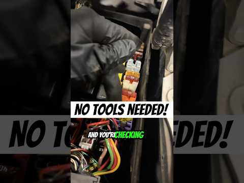 🛠️ EASIEST Way to Spot a Blown Fuse #mechanic