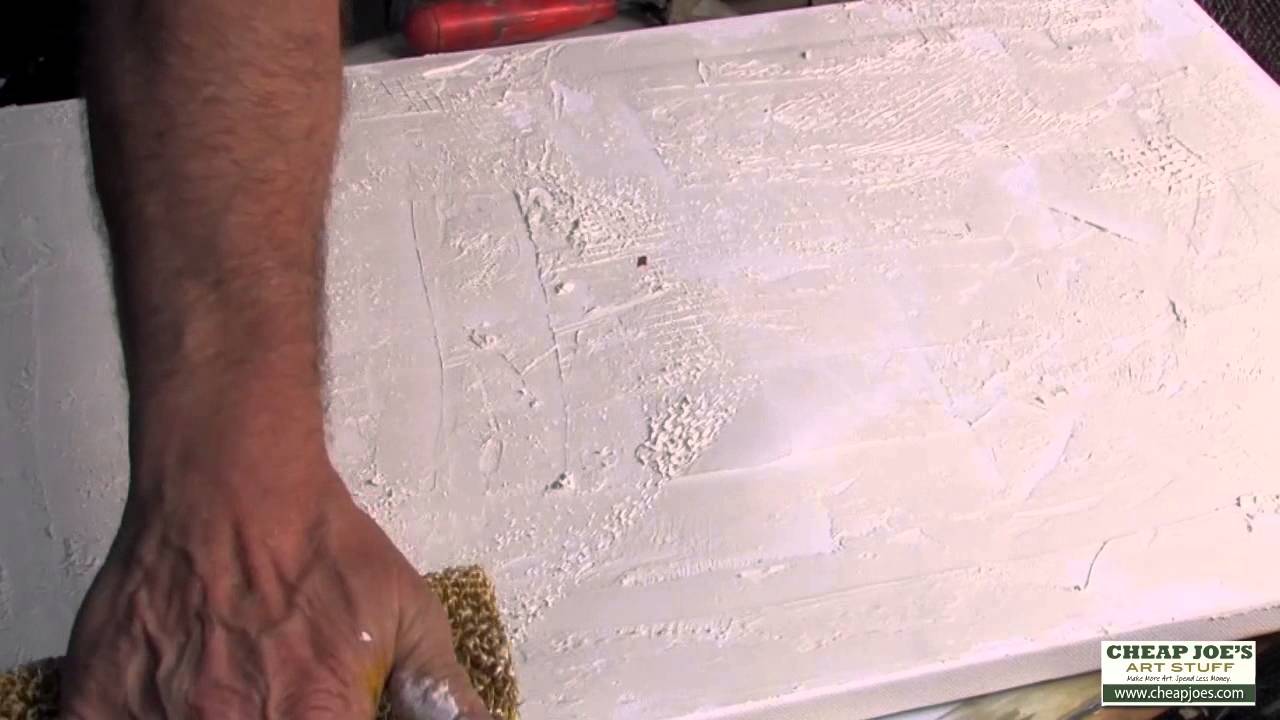 Andy Braitman- Oil Class- Part 2- Preparing a Textural Underpainting