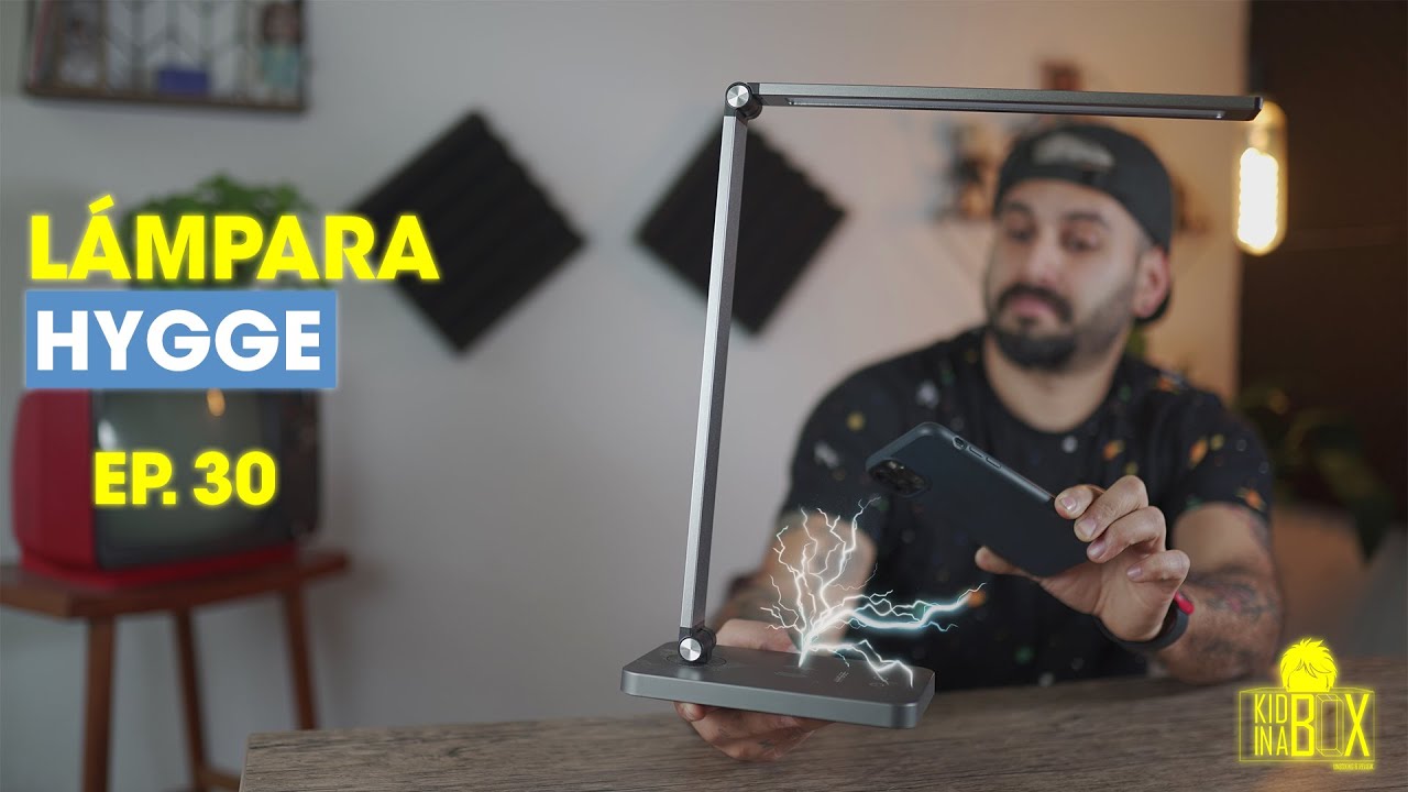 Lámpara LED HYGGE con CARGADOR Qi | Ep.30 | REVIEW