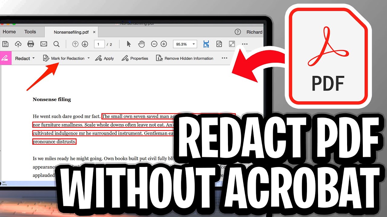 How to Redact a PDF Without Adobe Acrobat - Full Guide