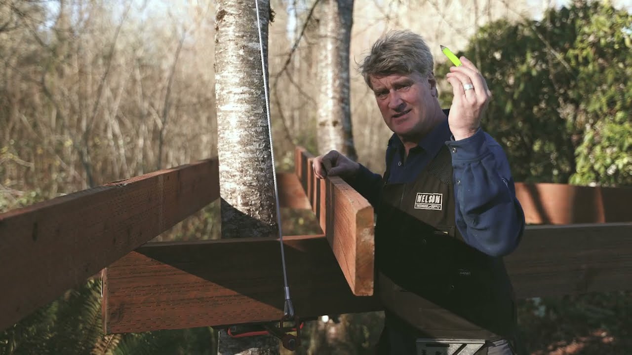 How to Block & Install the Joist Layer of a Small Treehouse Platform